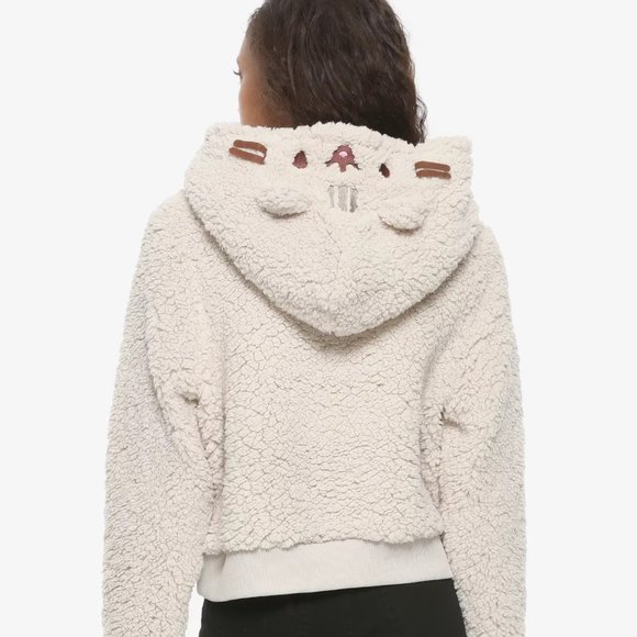 Pusheen | Jackets & Coats | Pusheen Fuzzy Girls Hoodie | Poshmark